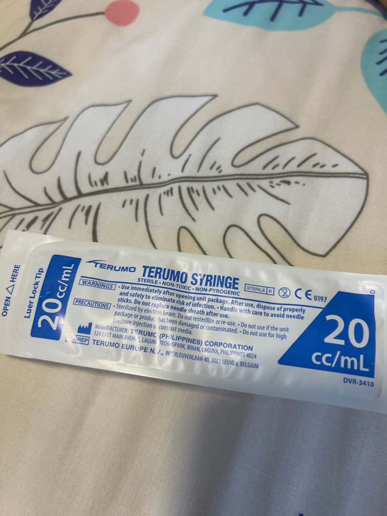 Terumo syringe luer lock tip, Health & Nutrition, Medical Supplies ...