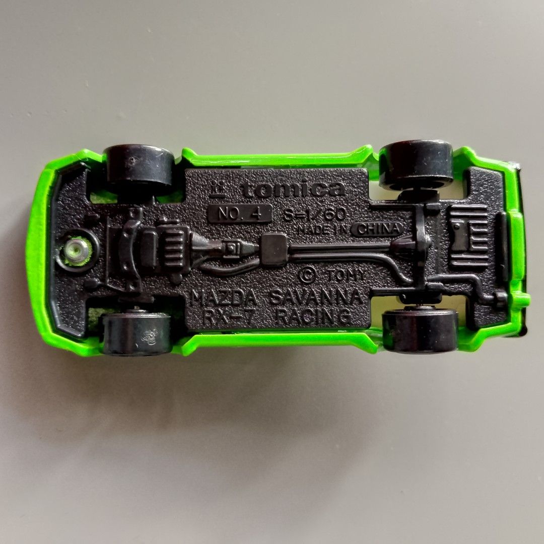 Tomica Mazda Savanna RX-7 Racing (Green) Tomica Shop Factory, Hobbies ...