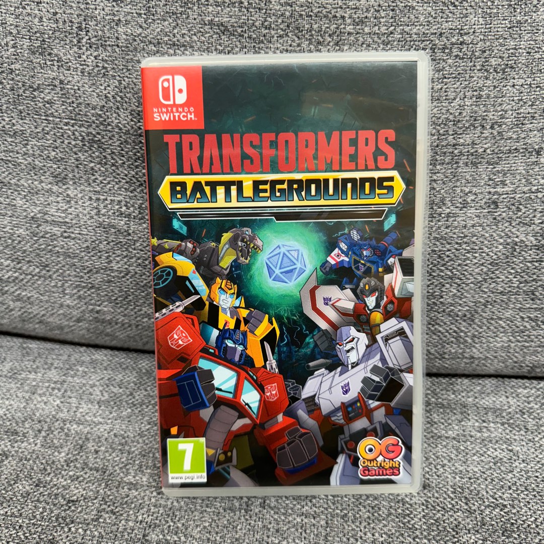 Transformers Battlegrounds switch game, Video Gaming, Video Games ...