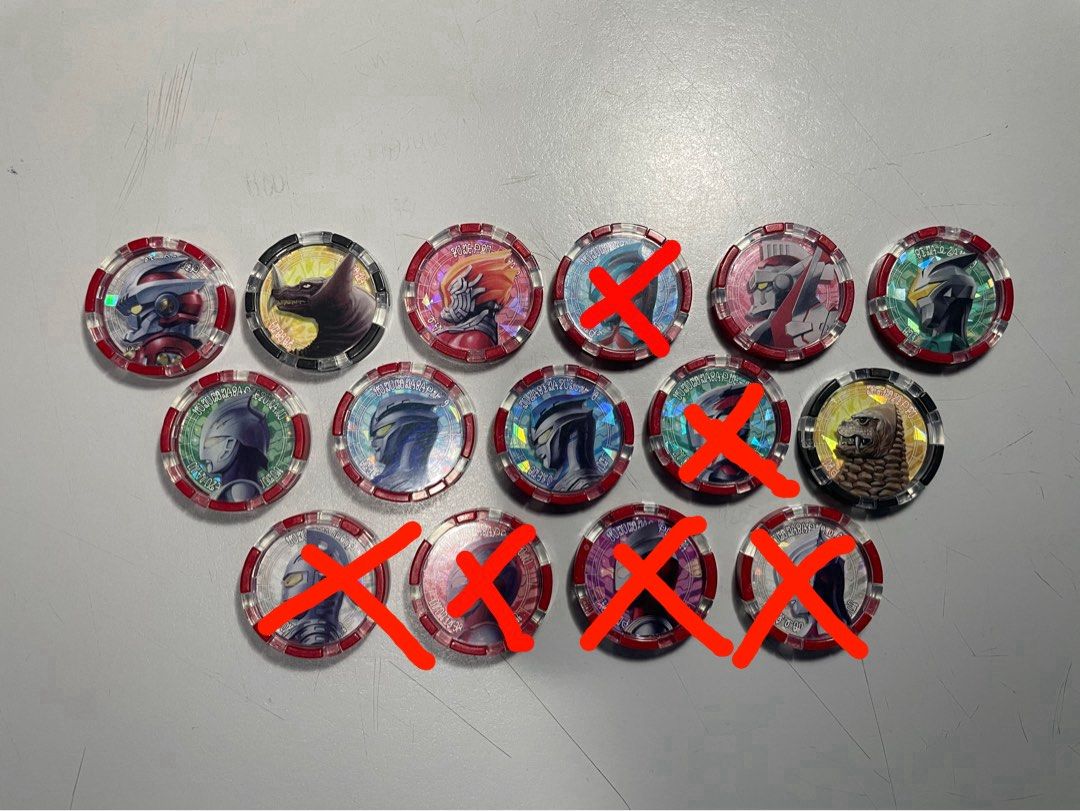 Ultraman z ultra medal ultra medals, Hobbies & Toys, Collectibles ...