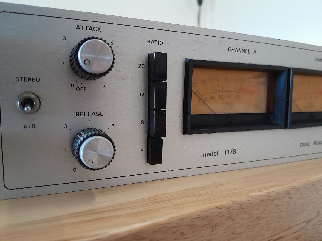 Urei 1178 Vintage Stereo Fet Compressor, Audio, Other Audio Equipment ...