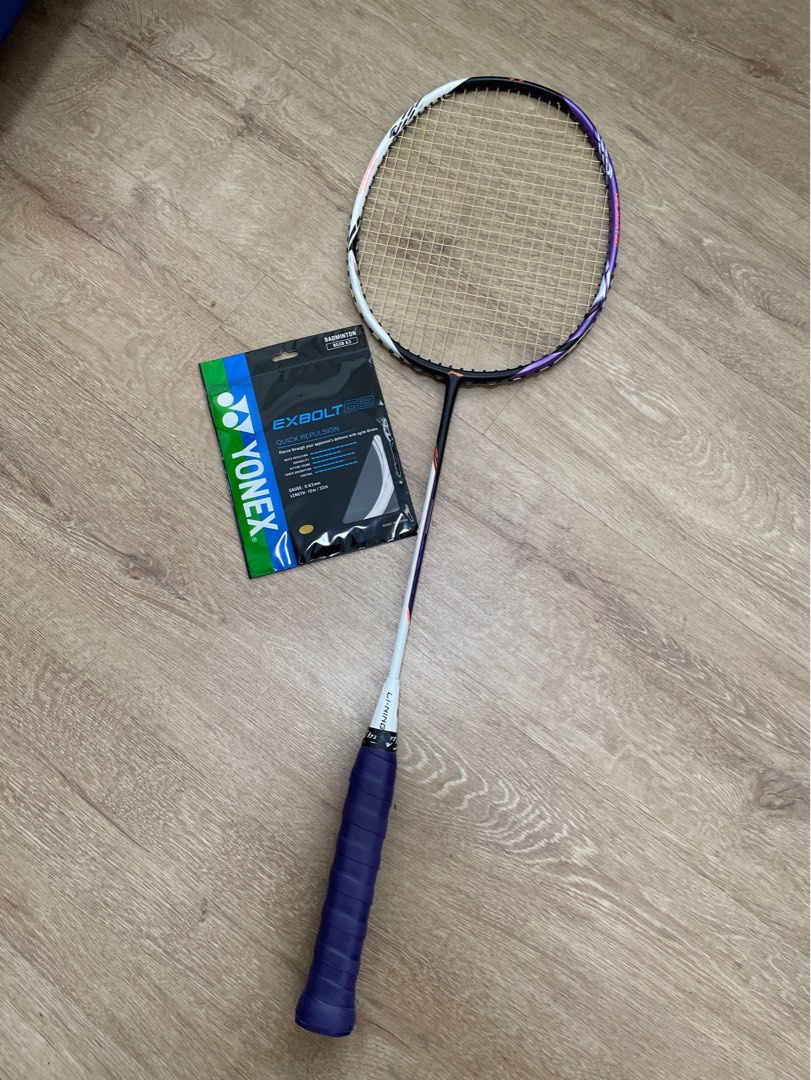 *URGENT* Lining Halbertec 5000 3UG5, Sports Equipment, Sports & Games ...