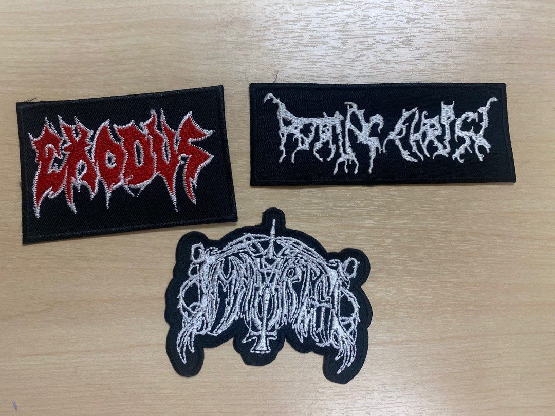 VINTAGE BAND PATCHES, Hobbies & Toys, Music & Media, Music Accessories ...