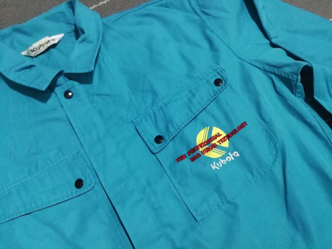 Vintage kubota coverall L w34-39 4159, Men's Fashion, Bottoms, Joggers on Carousell