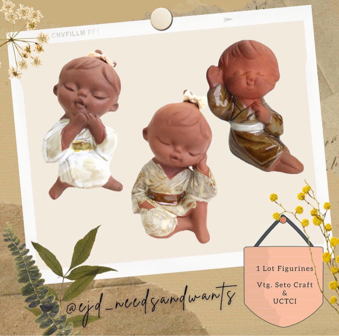 Vintage Seto Craft UCTCI Girls Figures, Hobbies & Toys, Memorabilia & Collectibles, Vintage ...