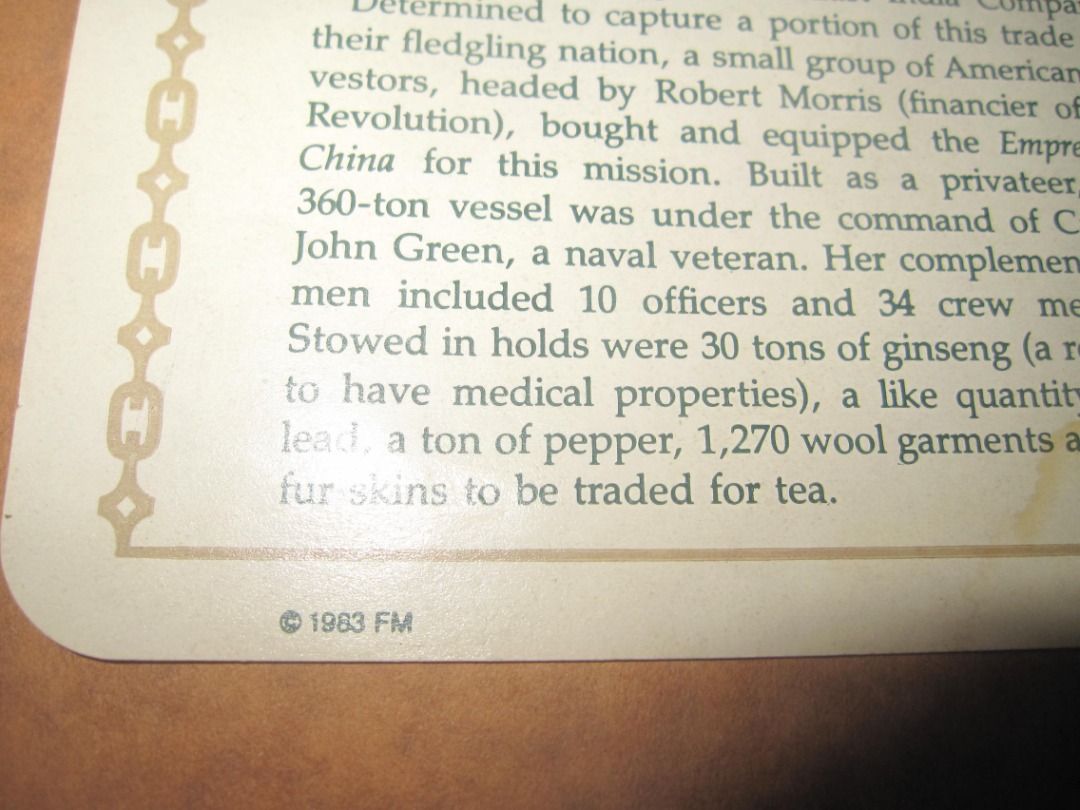 Vintage Thomas Wesley Freeman Nautical Ship Painting on Porcelain ...