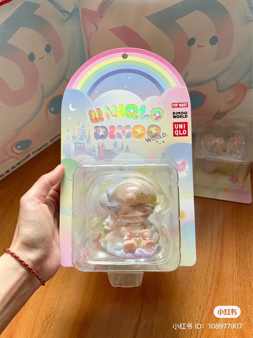 wts popmart dimoo uniqlo limited blister, Hobbies & Toys, Toys & Games ...