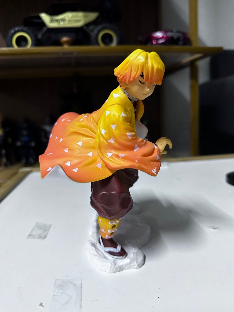 Zenitsu demon slayer figure, Hobbies & Toys, Toys & Games on Carousell