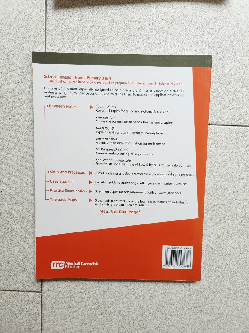 1001 PSLE Science P3 to P6 topics, Step-by -step Mathematics P3, Topic ...