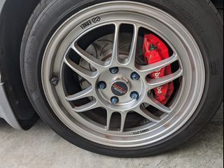 Original Enkei Cps2 15", Car Accessories on Carousell