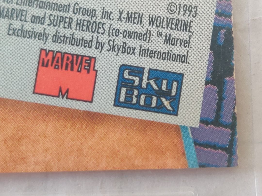 1993 SkyBox X-Men Series 2 Wolverine, Hobbies & Toys, Memorabilia ...