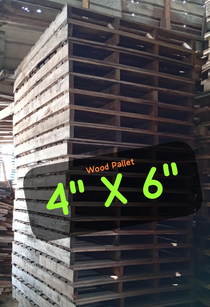 4x6 wood pallet, Furniture & Home Living, Outdoor Furniture on Carousell