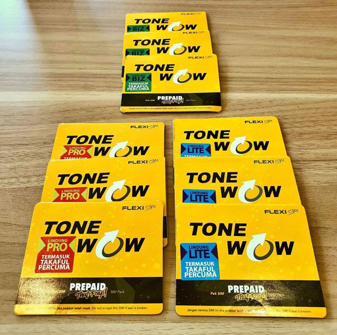 [ JIMAT ] SIMKAD TONE WOW . Unlimited Internet. Unlimited Speed ...