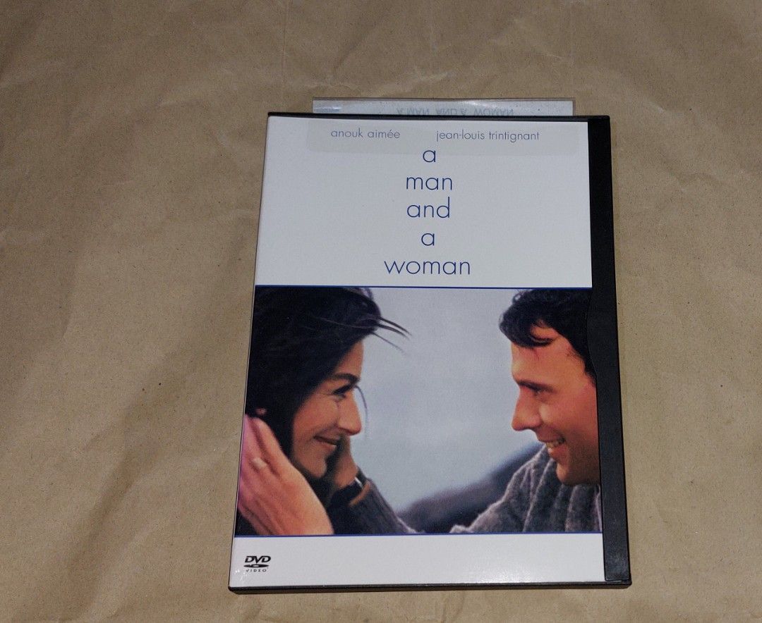 A Man And A Woman Anouk Aimee Jean-Louis Trintignant Collectible DVD ...