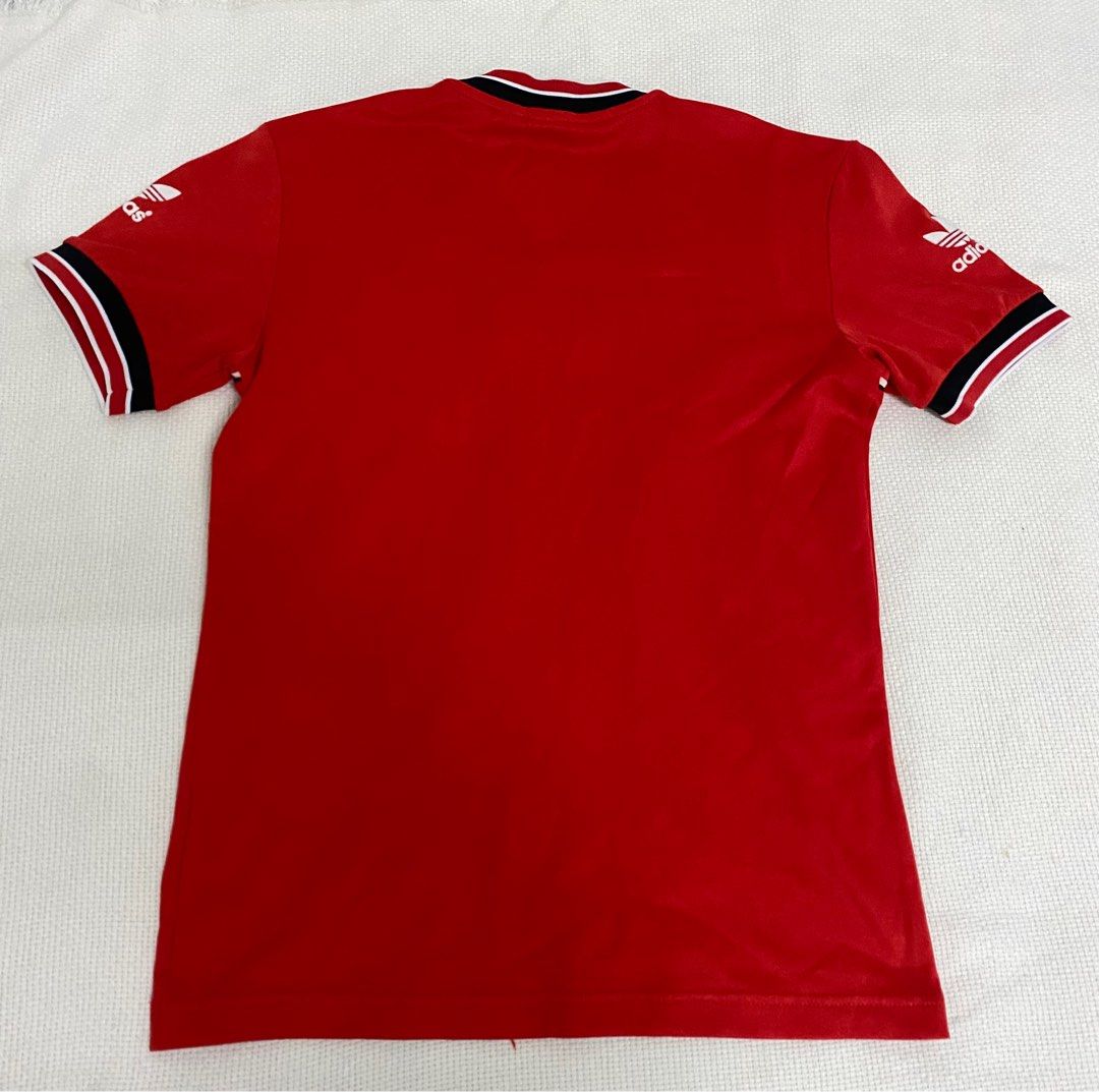 ADIDAS MANCHESTER UNITED FA CUP FINAL WEMBLEY 1985 JERSEY SHIRT, Men's ...