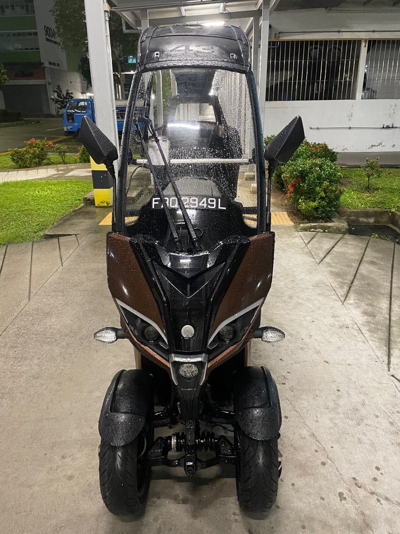 Adiva AD1 200 with anti roll lock, Motorcycles, Motorcycles for Sale ...