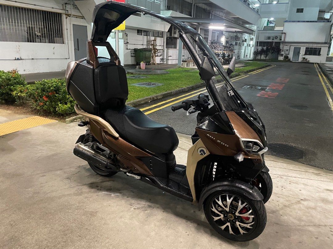 Adiva AD1 200 with anti roll lock, Motorcycles, Motorcycles for Sale ...