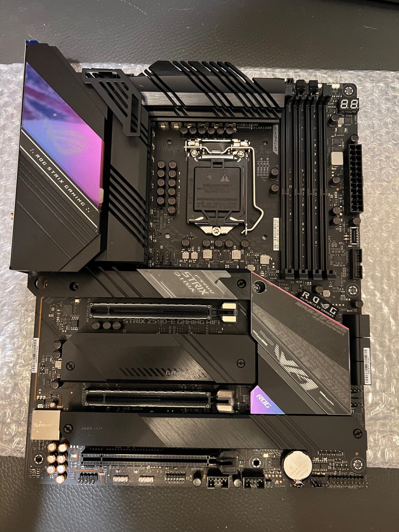 全新ASUS Z590E 主機板, 電腦＆科技, 桌上電腦 - Carousell