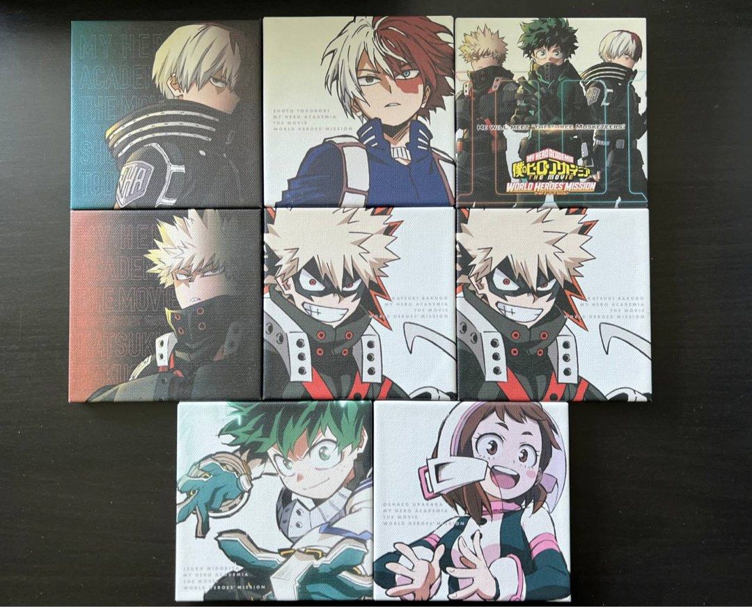 BNHA/MHA Kuji Shikishi canvas board, Hobbies & Toys, Memorabilia ...