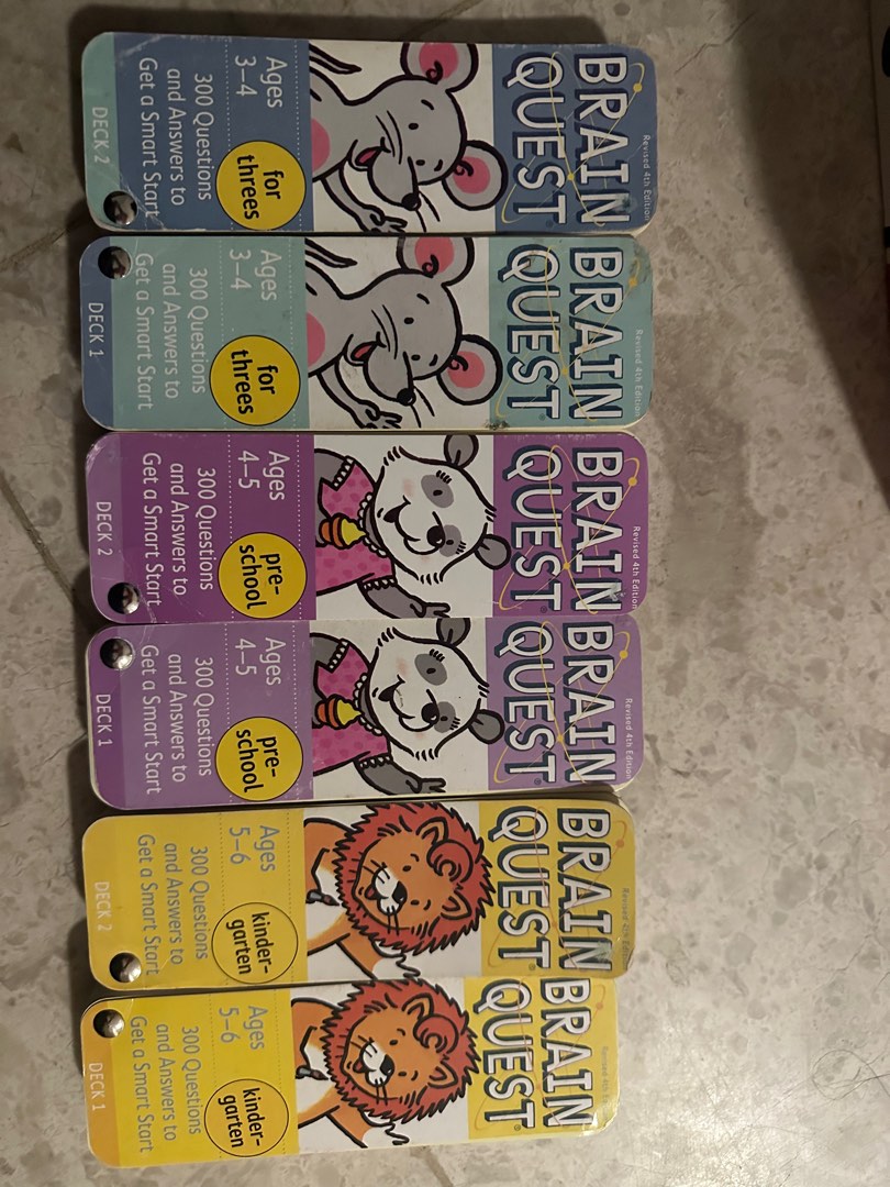 Brain Quest, Hobbies & Toys, Books & Magazines, Children's Books on ...