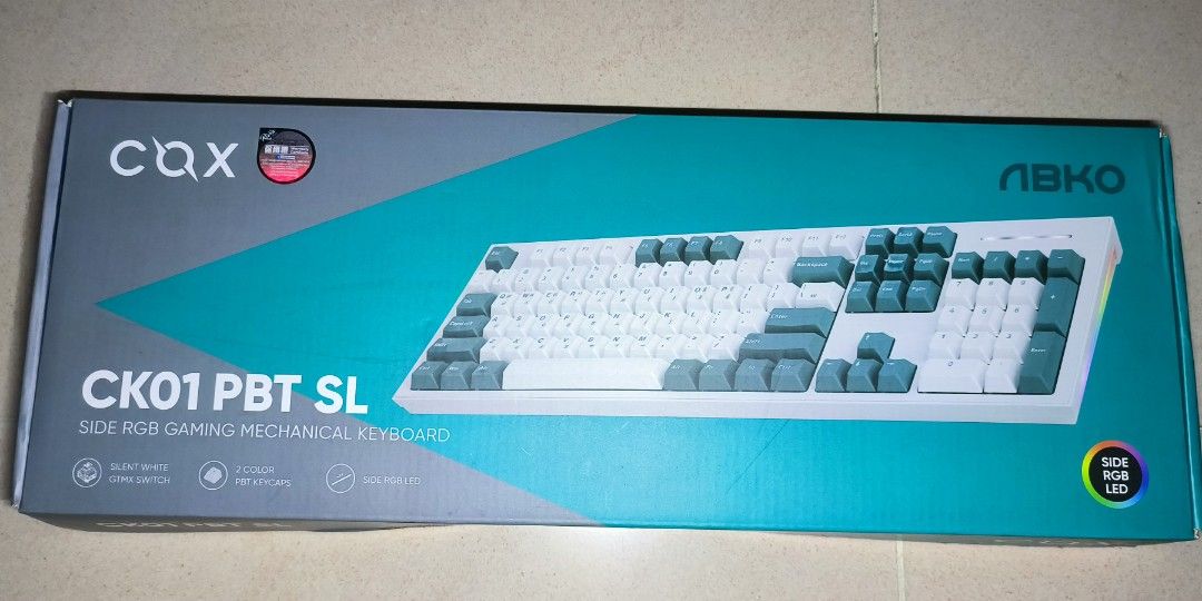 [Brand New] 韓國鍵盤COX CK01 PBT SL Keyboard (made in 韓國), 電腦＆科技, 電腦周邊及配件, 電腦鍵盤及相關產品 - Carousell