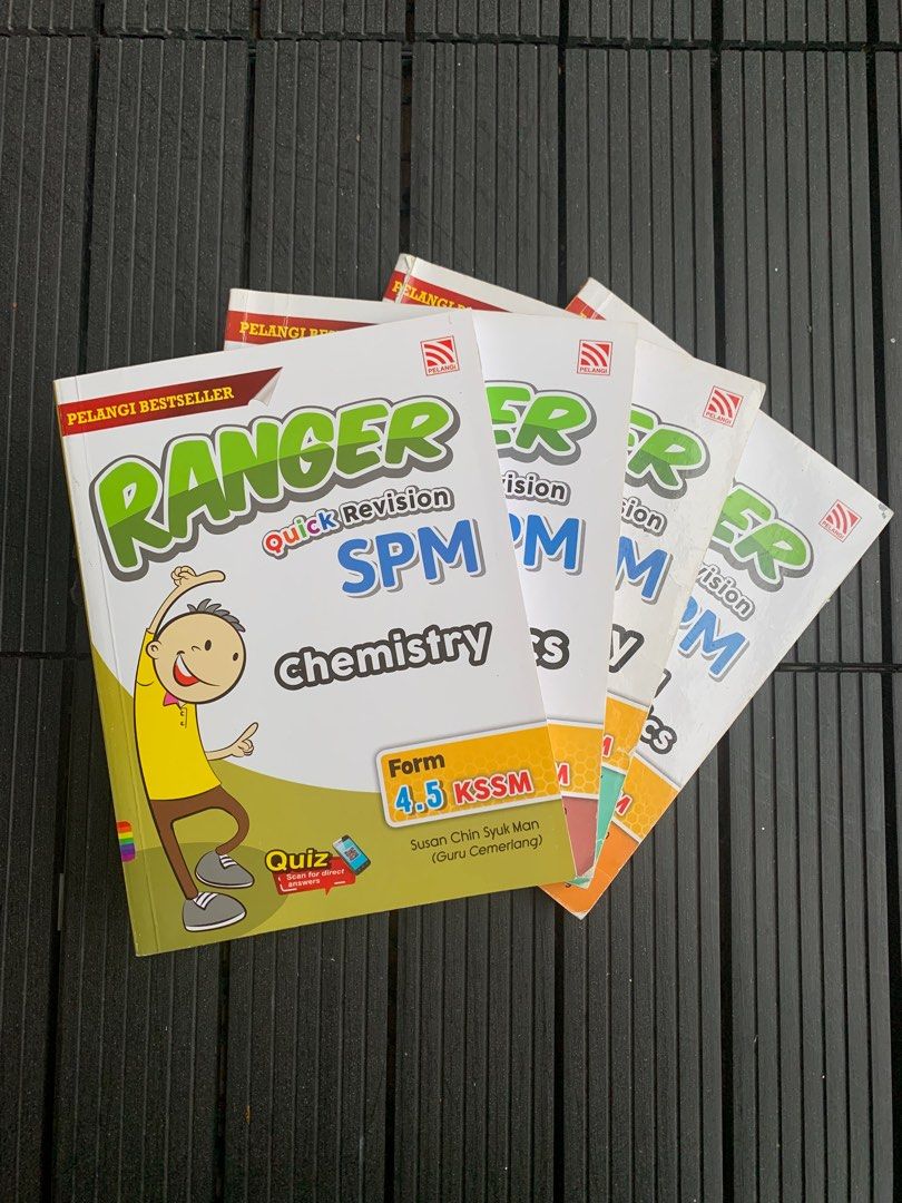 BUKU SPM: RANGER quick revision SPM (Chemistry, Biology, Add-math ...