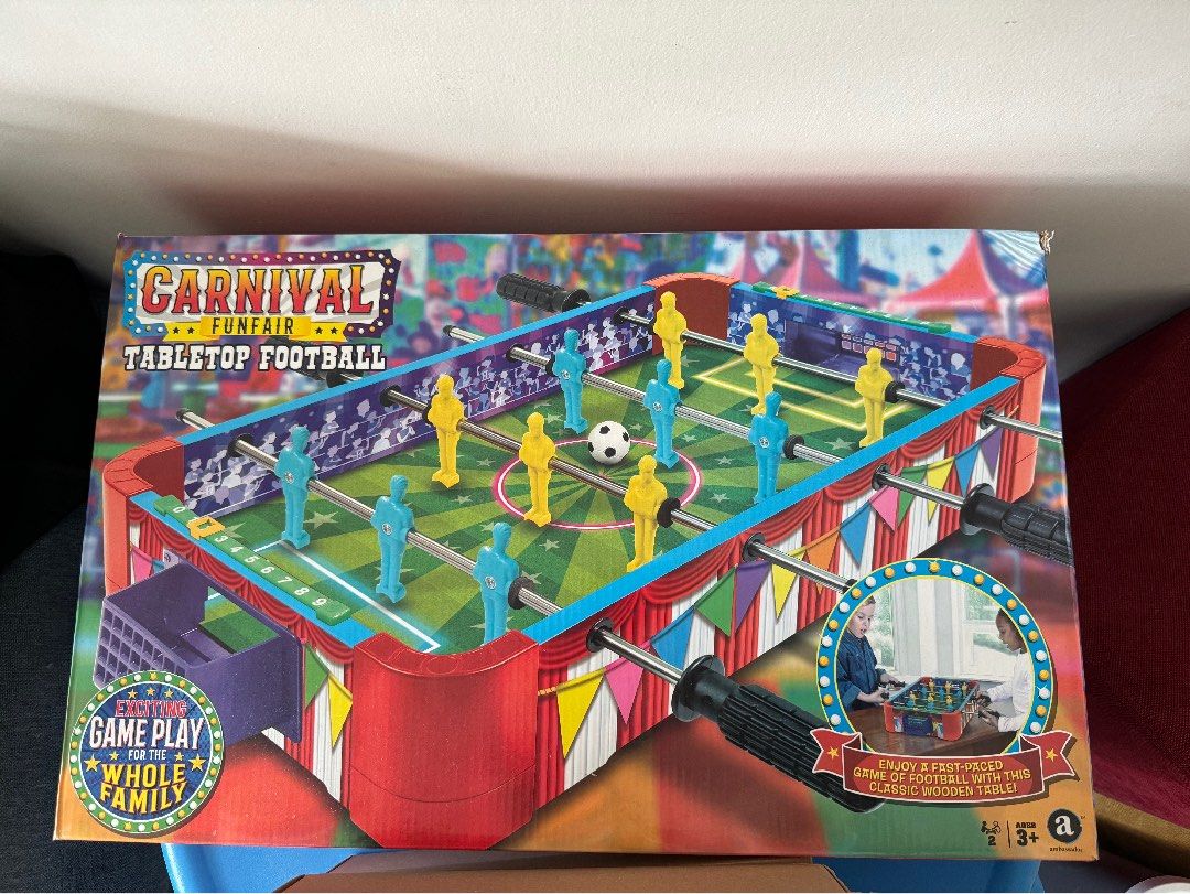 Carnival Table top football, Hobbies & Toys, Toys & Games on Carousell