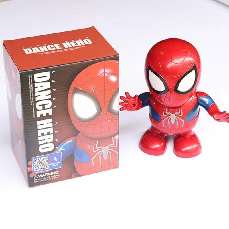 Dance Hero Super Heroes Avengers Iron Man Kids Baby Electric Robot ...