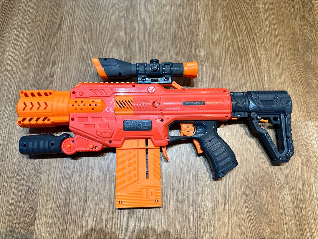 Dart zone spectrum automatic dart blaster nerf, Hobbies & Toys, Toys & Games on Carousell