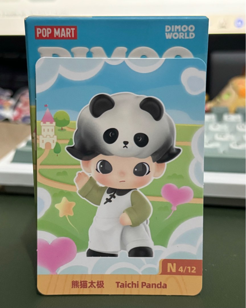 dimoo animal kingdom taichi panda, Hobbies & Toys, Toys & Games on ...