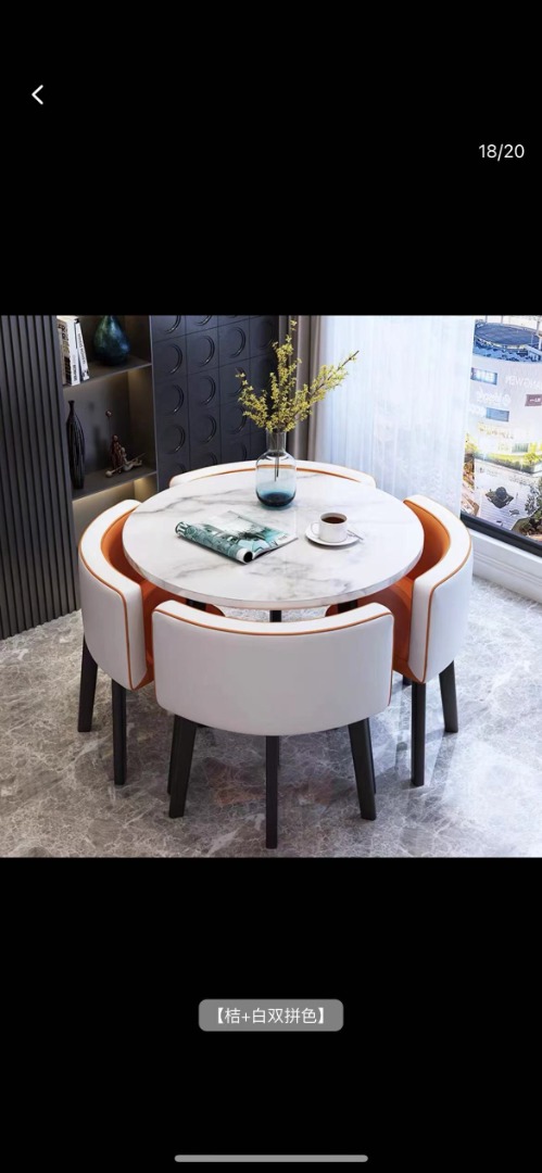 discussion table set, meeting table set, Furniture & Home Living ...