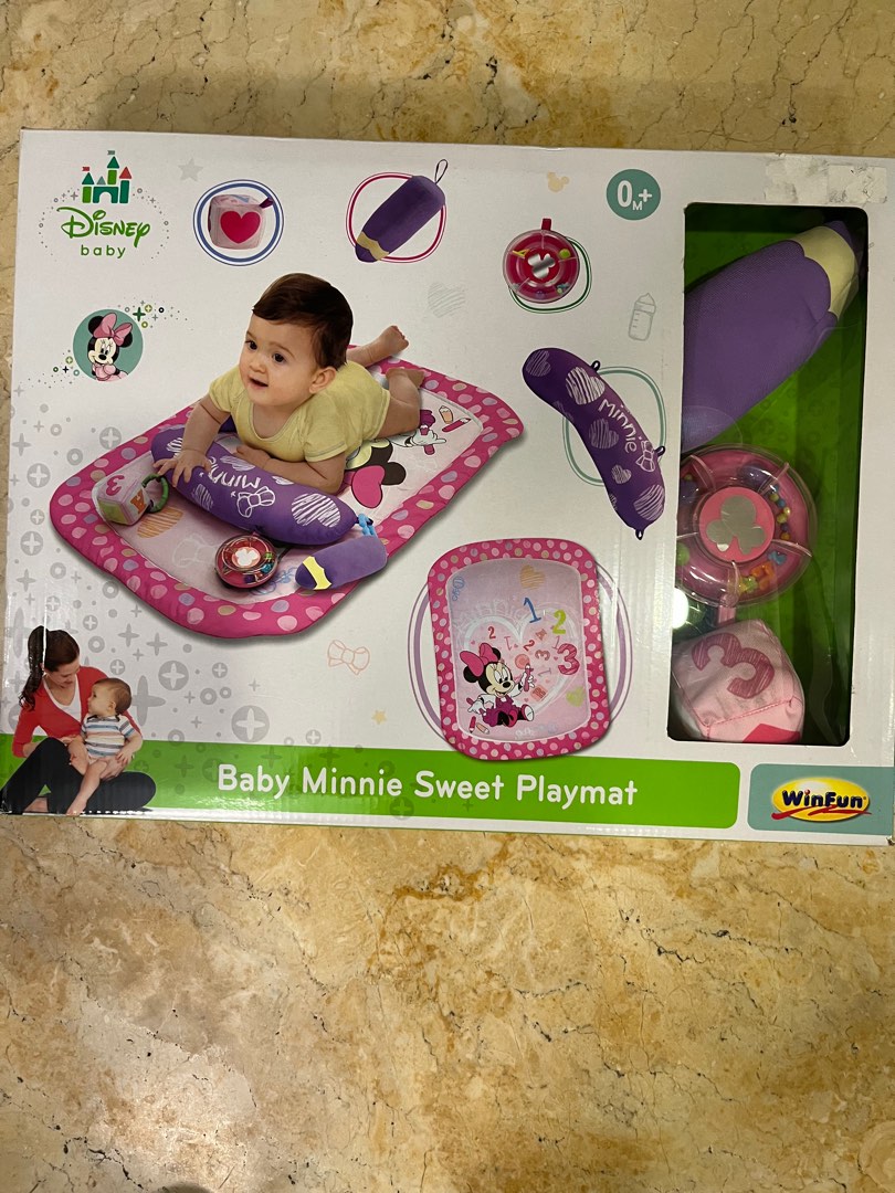 Disney Baby Minnie Sweet Playmat, Babies & Kids, Infant Playtime on ...