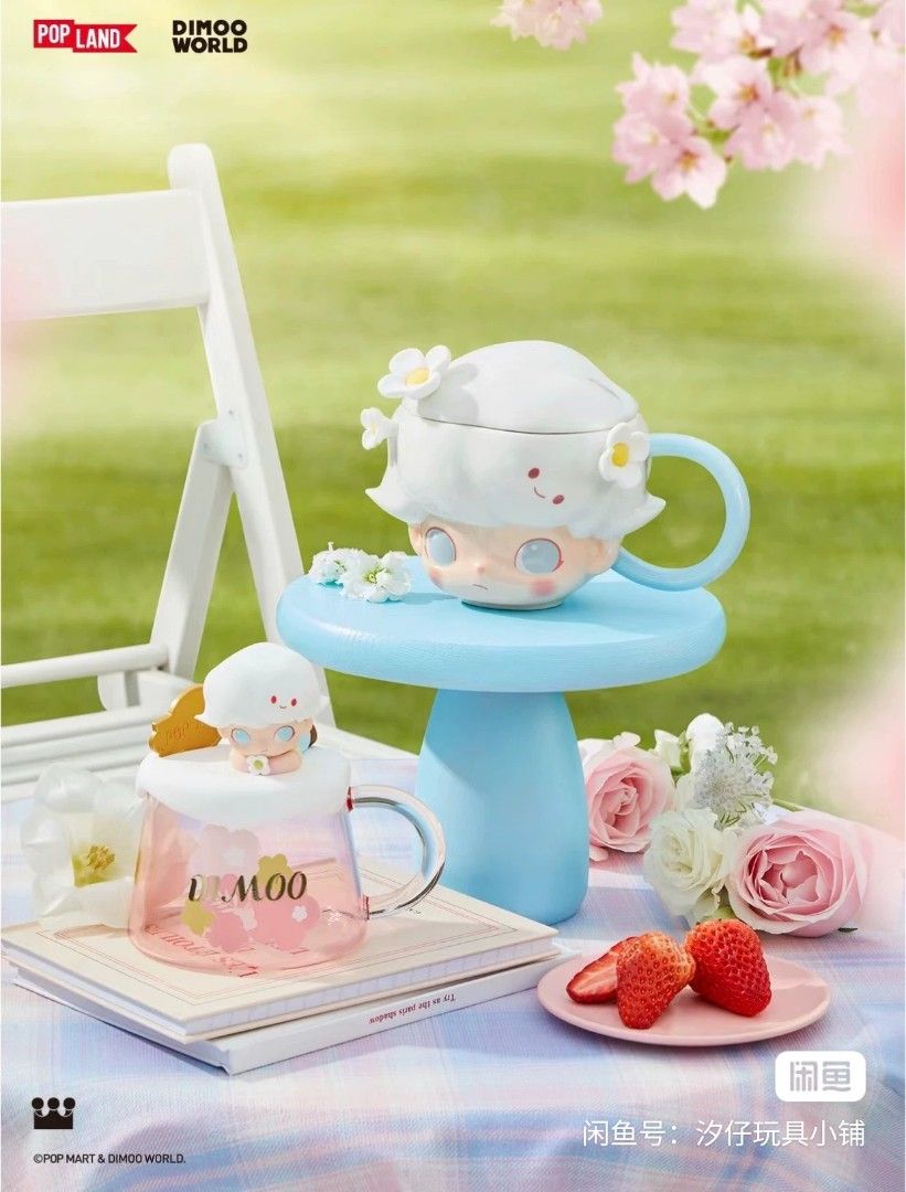 [EXCLUSIVE] POPMART DIMOO SPRING DATE MUG [OVERSEAS SECRET] on Carousell