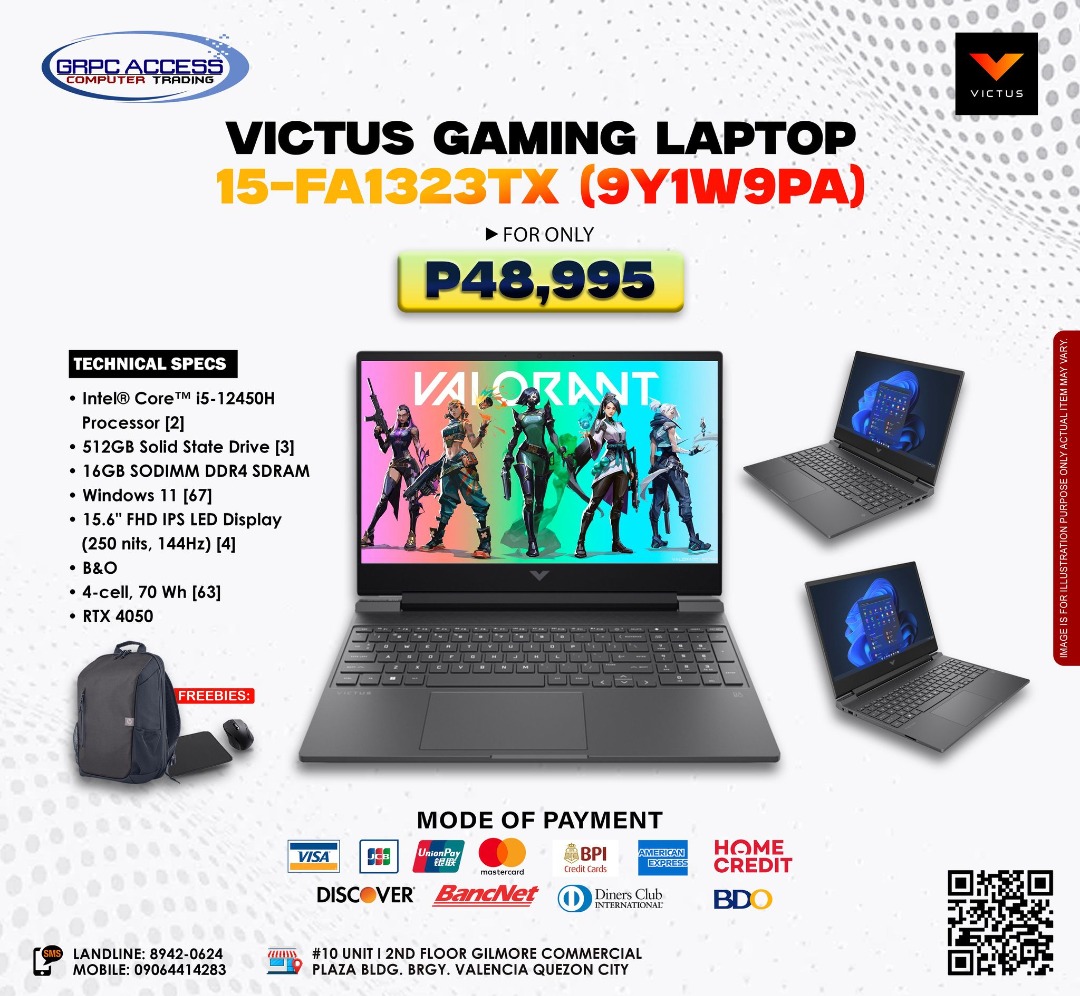 Gaming Laptop Hp Victus Fa Tx Computers Tech Laptops