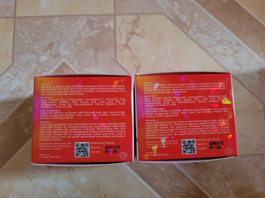 Glafidsya LAB Booster Jelly Glow (Jelly Malam) Original 100% by dr.reza ...