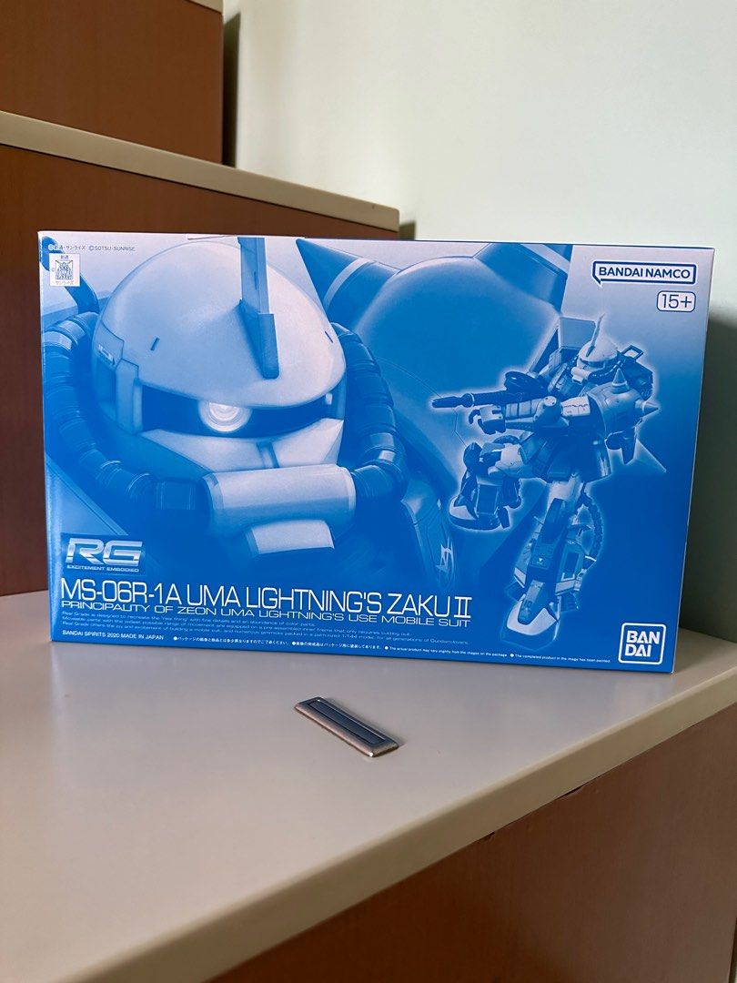 Gundam RG 1/144 MS-06R-1A UMA LIGHTNING’S ZAKU Ⅱ with Holo DelpiDecal, Hobbies & Toys, Toys ...