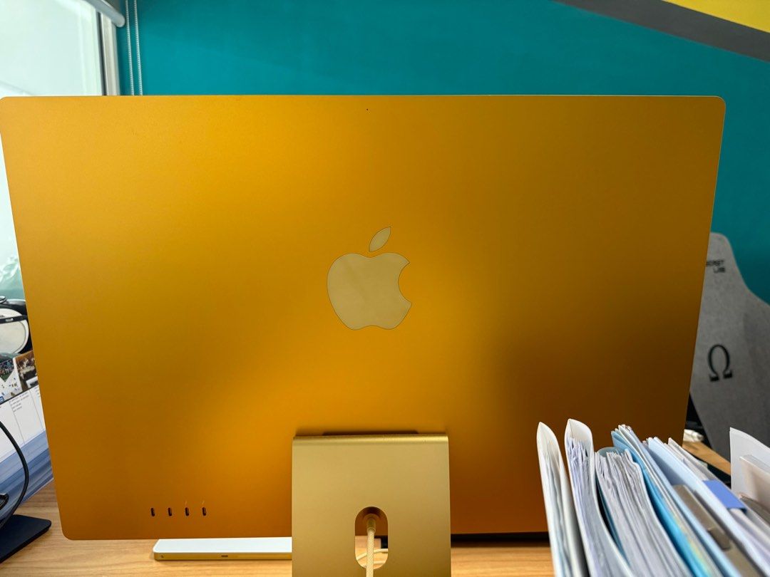 iMac 2021 (M1) | 16 GB RAM | 1 TB SSD Storage | Yellow/Gold 24" with ...