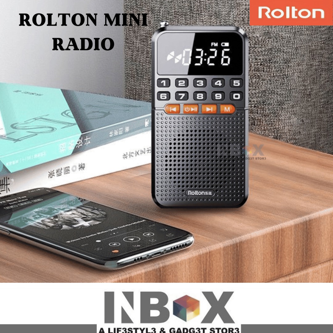 IN-BOX Rolton 4349 mini radio, Audio, Soundbars, Speakers & Amplifiers ...