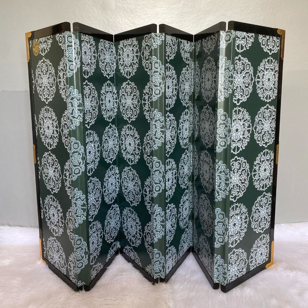 Japan Kanazawa Gold Leaf Multicolor Divider Foldable Panel Screen ...