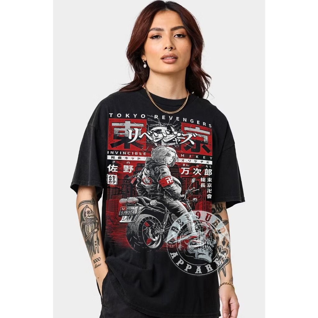 Kaos Anime MICKEY TOKYO REVENGERS, MICKEY TOKYO MANJI Anime Vintage ... Kaos Anime MICKEY TOKYO REVENGERS, MICKEY TOKYO MANJI Anime Vintage ...