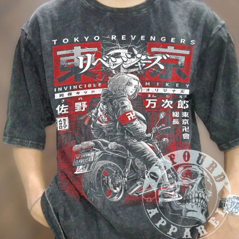Kaos Anime MICKEY TOKYO REVENGERS, MICKEY TOKYO MANJI Anime Vintage ... Kaos Anime MICKEY TOKYO REVENGERS, MICKEY TOKYO MANJI Anime Vintage ...