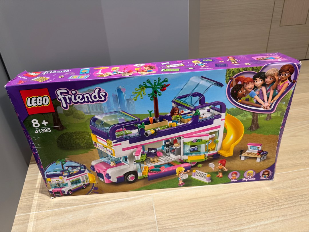Lego 41395 Friendship Bus 心湖城少女組露營車, 興趣及遊戲, 玩具 & 遊戲類 - Carousell