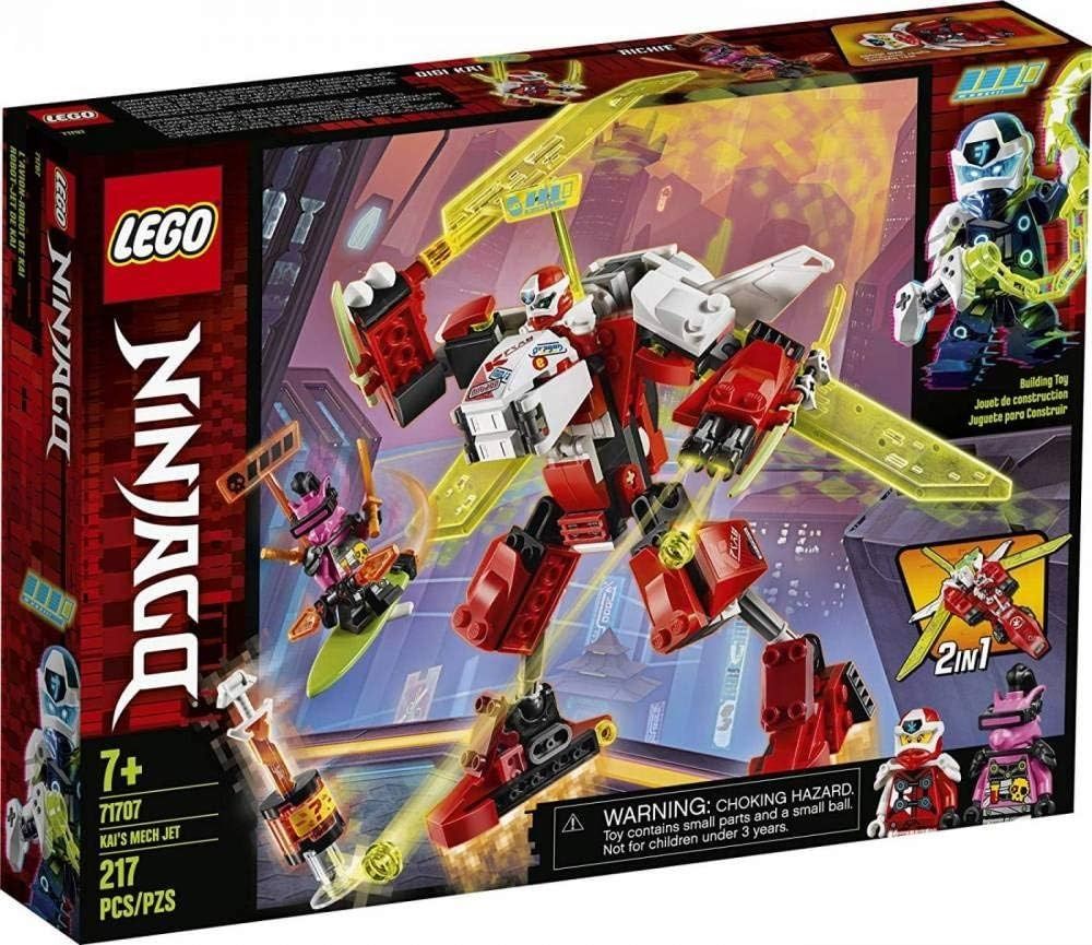 LEGO 71707 Ninjago Kai's Mech Jet (with Kai & Richie) (robot/plane ...