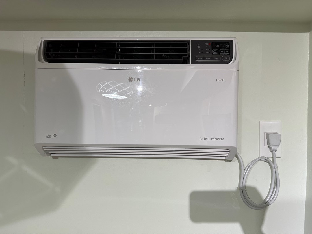 LG Smart ThinQ Dual Inverter 1.5HP Window Type Aircon, TV & Home ...