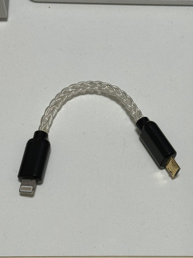 發燒lightning to micro-usb otg 線 usb解碼 mojo 適用, 音響器材, 其他音響配件及設備 - Carousell