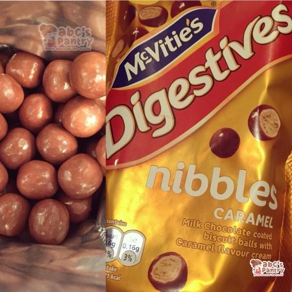 McVitie's DUBAI | Digestive Nibbles Caramel Chocolate | 120g, Food ...