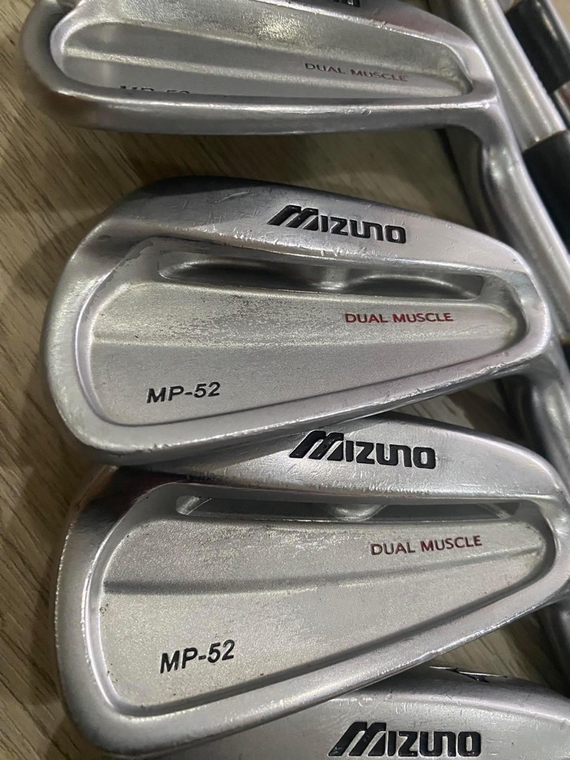 Mizuno MP-52 forged irons 5i-PW, steel shaft R flex, Sports Equipment ...
