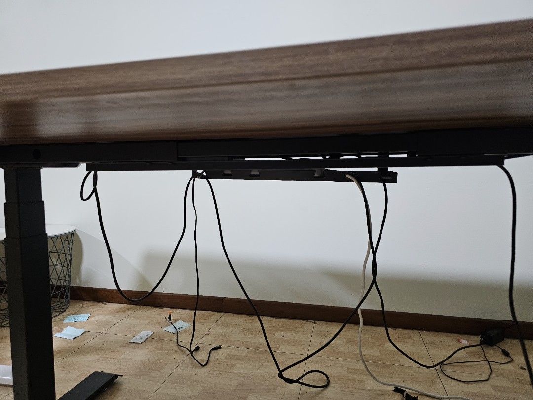 Motorized standing Computer Table( 1.8mX1.2m), Furniture & Home Living ...