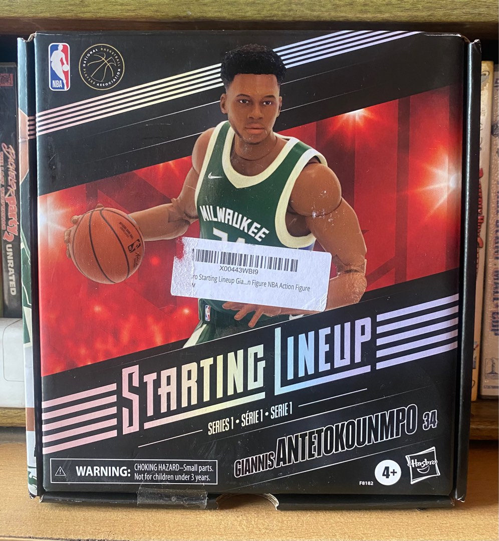 NBA starting Lineup Giannis Antetokounpo, Hobbies & Toys, Toys & Games ...