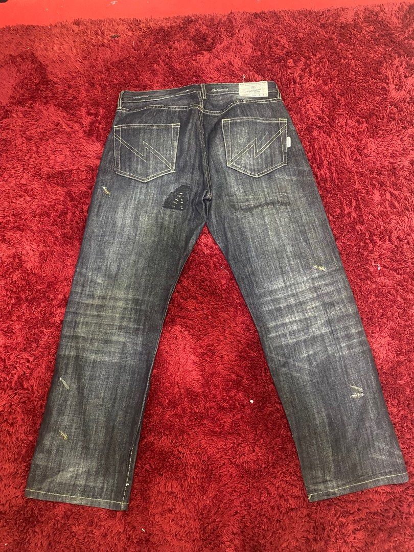NEIGHBORHOOD DENIM, Men's Fashion, Bottoms, Jeans on Carousell